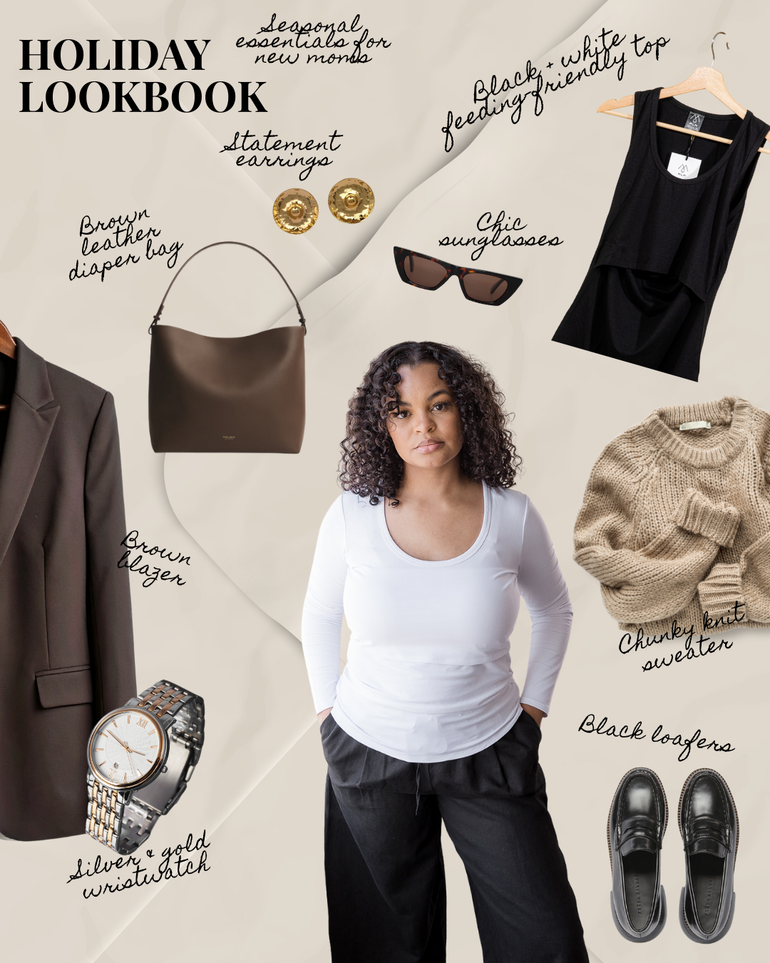 Holiday Lookbook || Seasonal Essentials For New Moms – MLM Brand